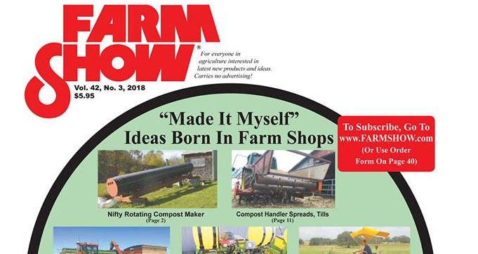 FREE Sample Issue of Farm Show Magazine - Free Samples Hub